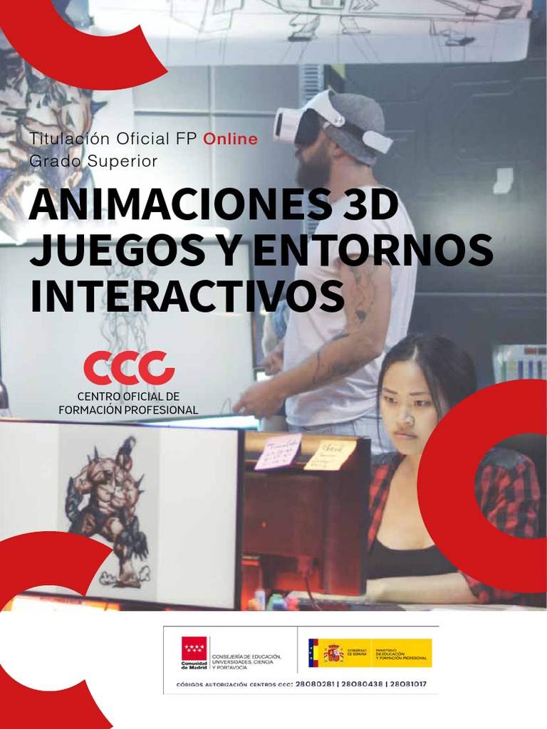 Dossier Animaciones3D Juegos Entornos-Interactivos FP ONLINE | PDF ...