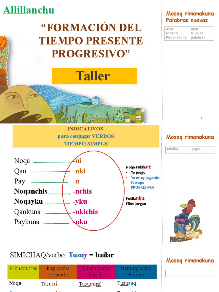 Sesion - Tiempo Presente Progresivo | PDF