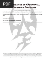 Dark Heresy Quick Reference | PDF | Armour | Shotgun