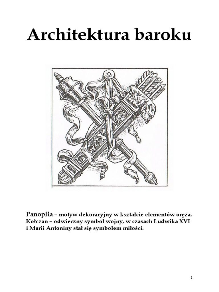 Architektura Baroku | PDF