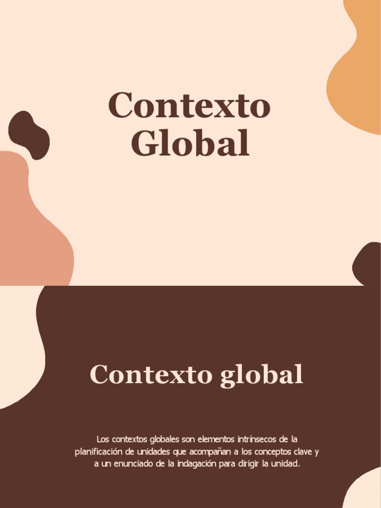 Contexto Global | PDF | Globalización | Población