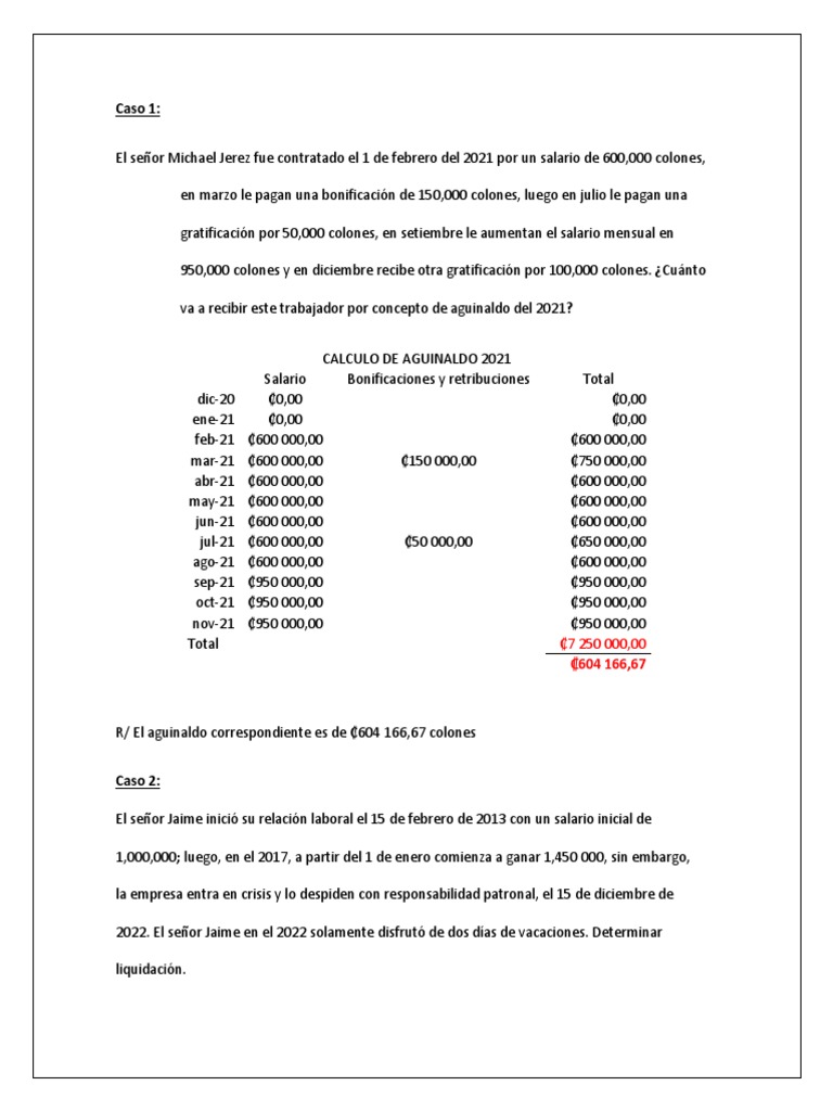 Trabajo Sobre Aguinaldo Legislación Laboral | PDF | Economias | Ética ...