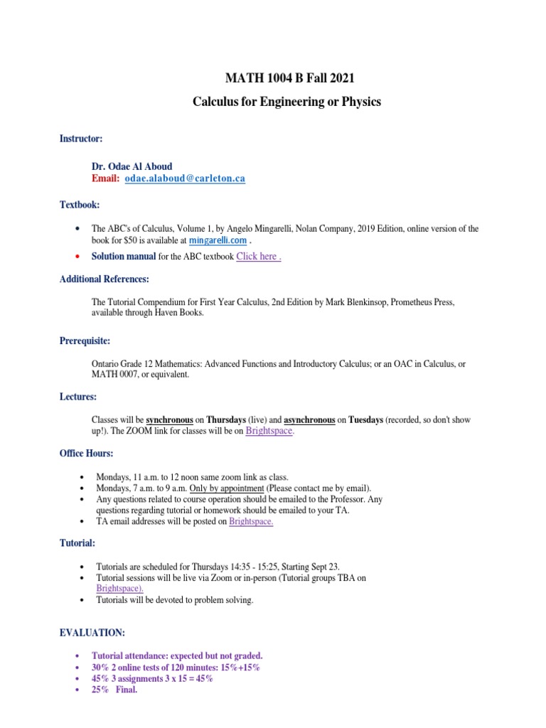 Math 1004B F21 | PDF | Trigonometric Functions | Integral