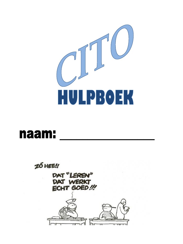 CITO-hulpboek-V-2.0 | PDF