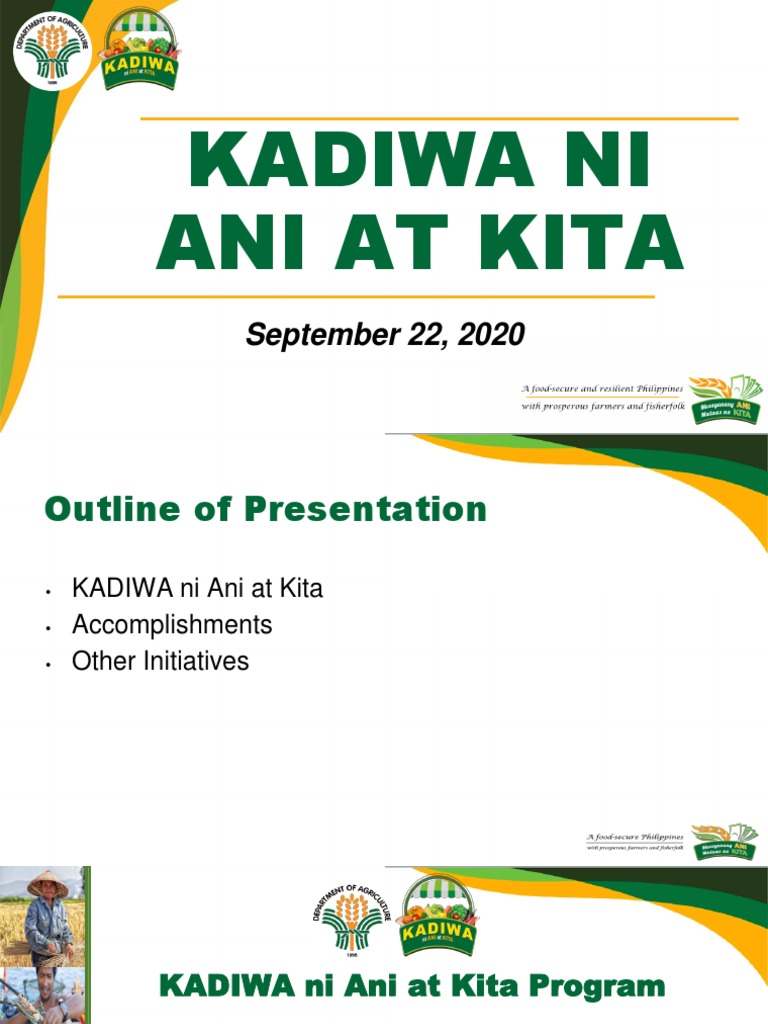 DA Kadiwa Presentation | PDF