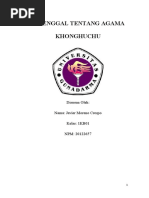 Kitab Suci Konghucu: Wu Jing & Si Shu | PDF