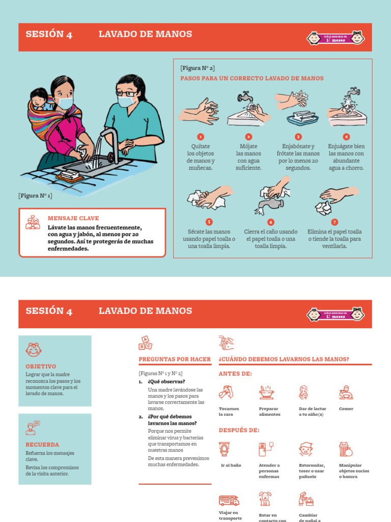 Guía Completa para el Lavado de Manos | PDF | Lavado de manos | Salud pública