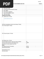 Baltic Exchange Questionnaire | PDF