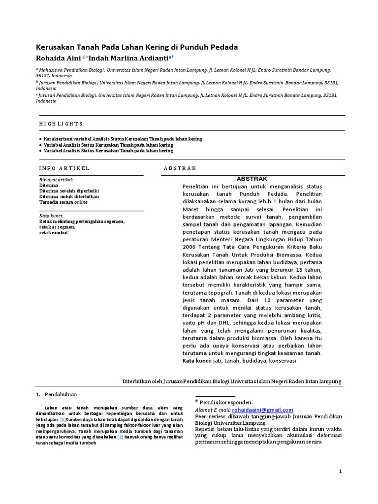 Manuscript Rohaida Aini | PDF