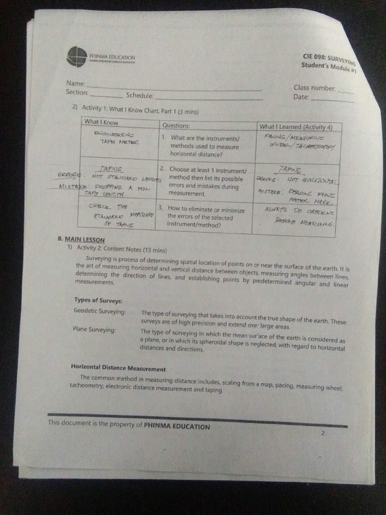 CIE 098 - Module 1 | PDF | Civil Engineering | Classical Mechanics