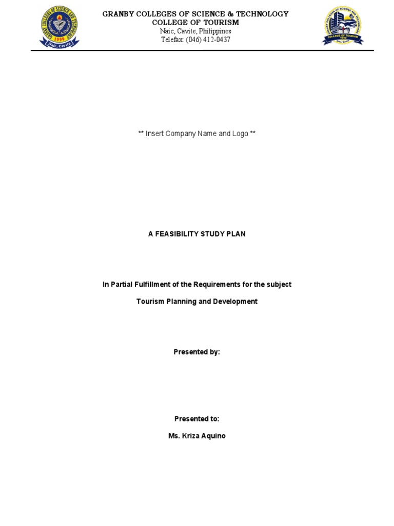 Feasibility Study Format | PDF