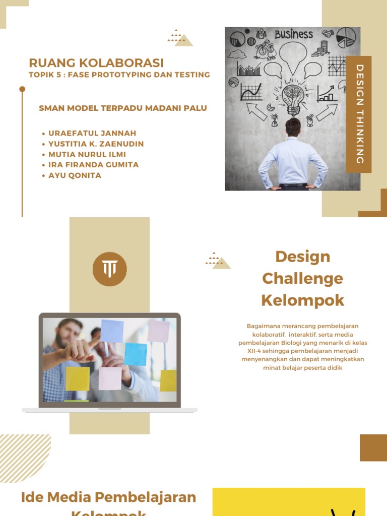 Ruang Kolaborasi Topik 5 Design Thinking | PDF