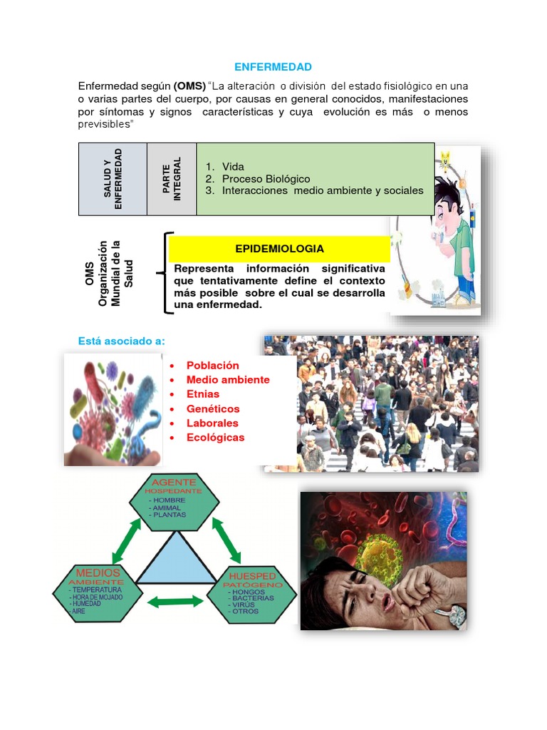 1 Enfermedad | PDF | Biología | Ciencias de la Salud