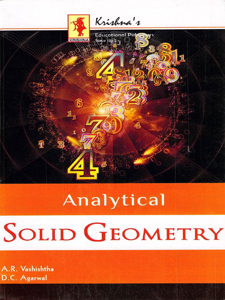 Analytical Solid Geometry (Analytical Geometry of Three Dimensions) (A ...