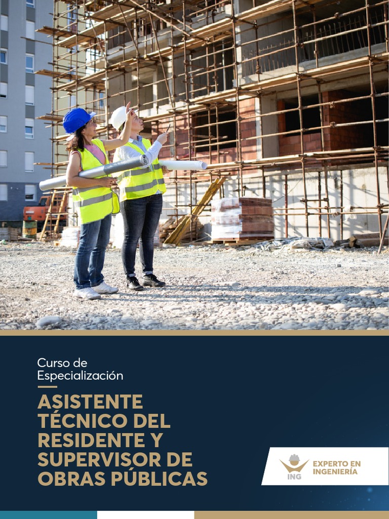 20-07 Asistente Técnico Del Residente y Supervisor de Obras Públicas ...