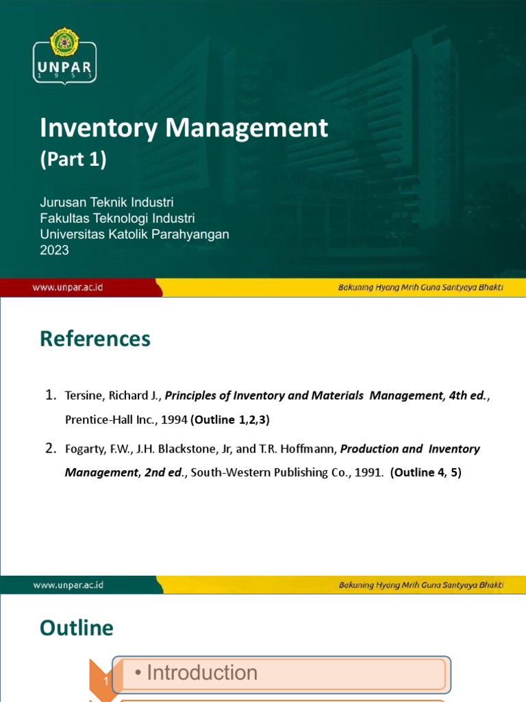 Inventory Management Fundamentals 2023 | PDF | Business | Finance ...