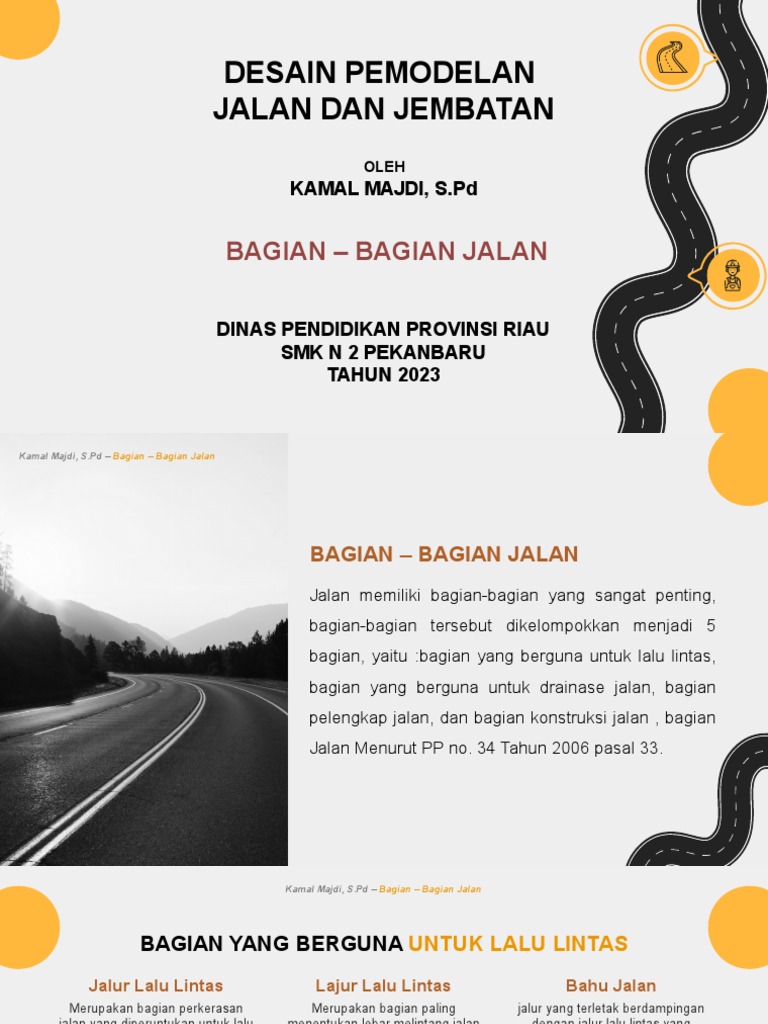 02 Bagian - Bagian Jalan | PDF