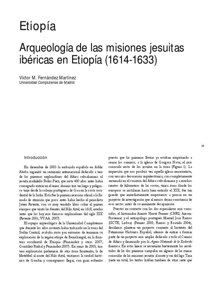 Arqueología de Las Misiones Jesuitas | PDF