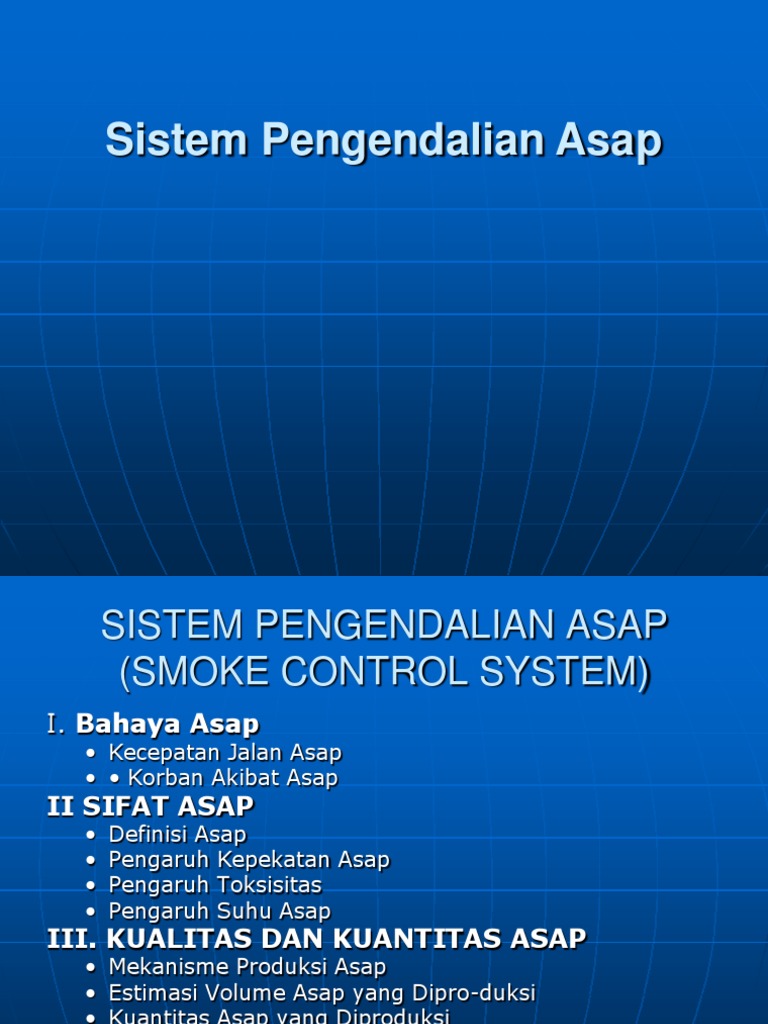 12 Systim Pengendalian ASAP | PDF