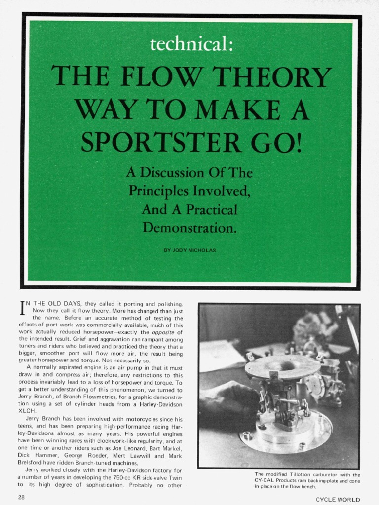 Jerry Branch Article 1970 Cycle World | PDF