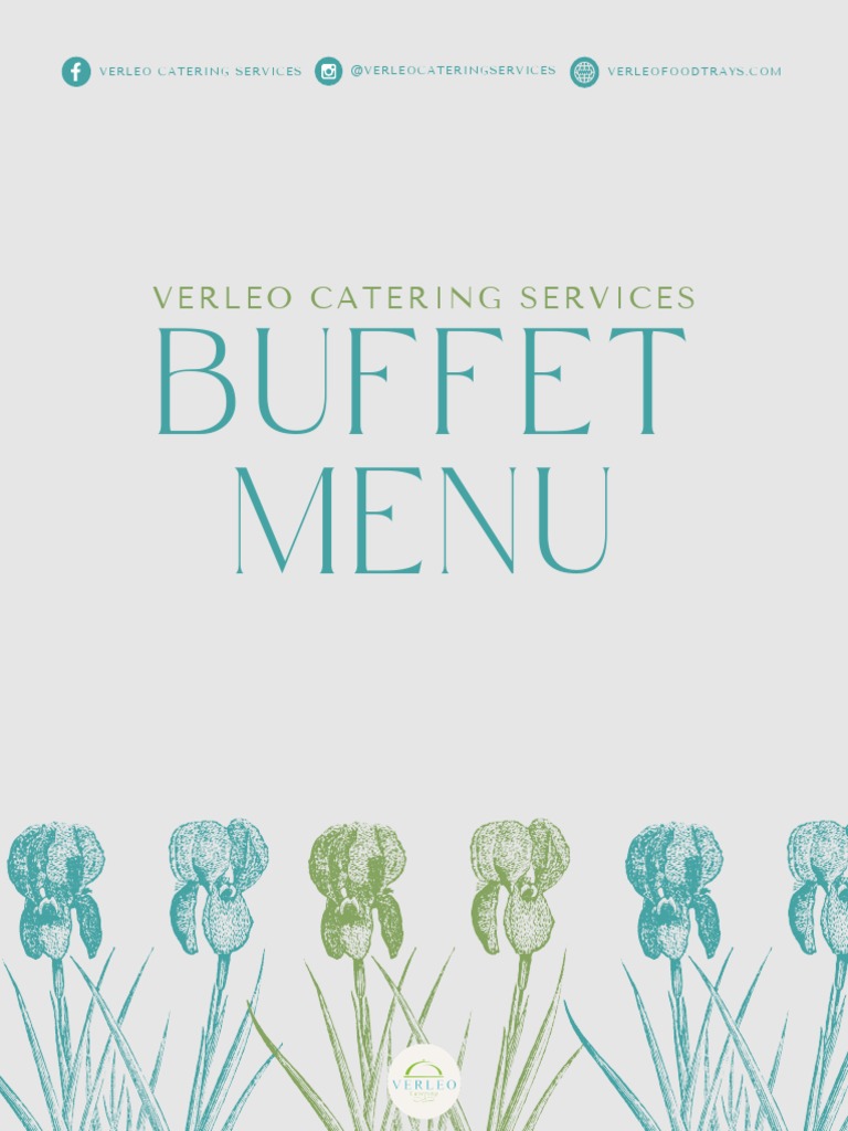 Catering Menu Options | PDF | Soup | Tofu