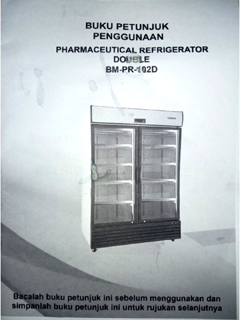 Manual Book Refrigerator | PDF