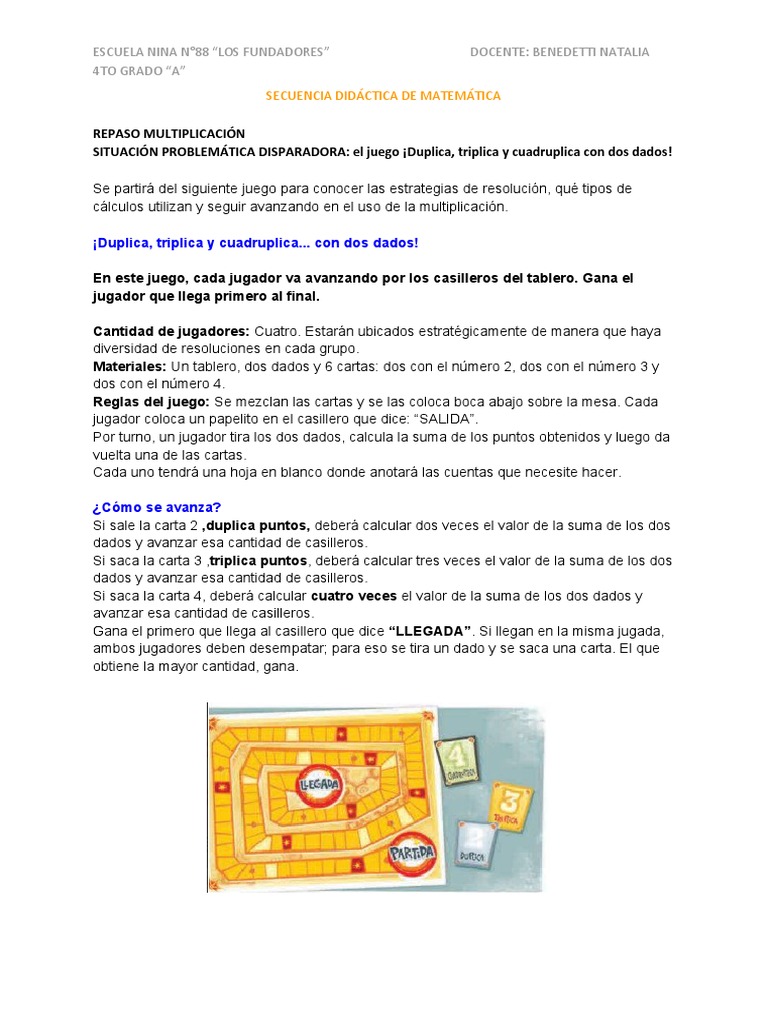 Sec. Mat. 4°a | PDF