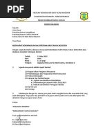Contoh Memo Jemputan Mesyuarat 2022 | PDF