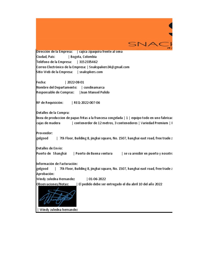 Documentos Im-Exp1 (1) 2 | PDF | Bogotá | Business