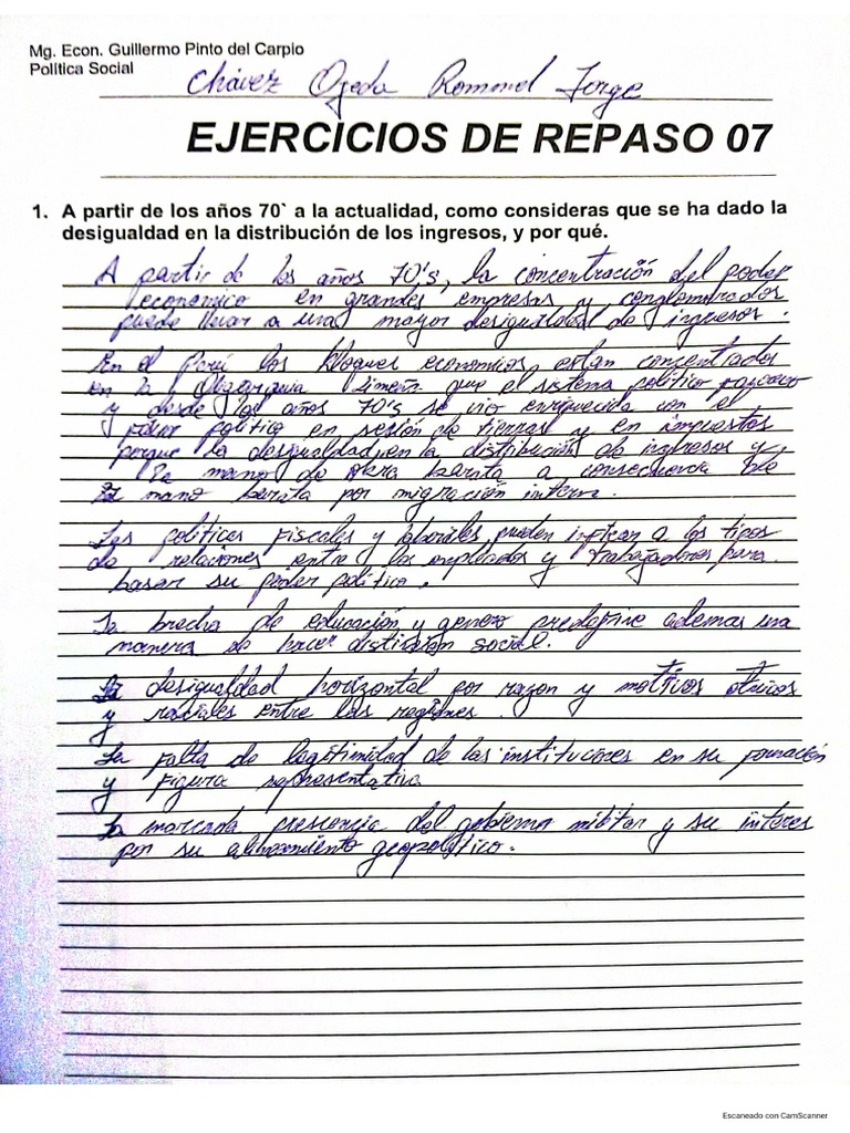 Ejercicios 07 Chávez Ojeda ROMMEL JORGE | PDF