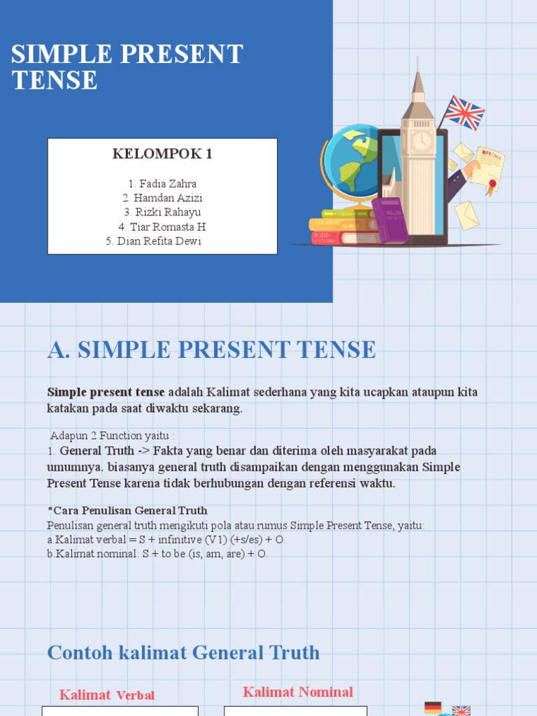 Simple Present Tense | PDF