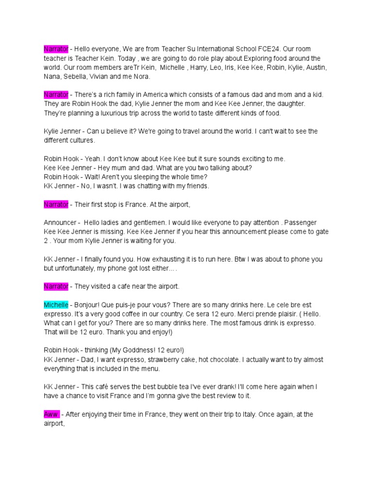 Exploring The Food Around The World | PDF