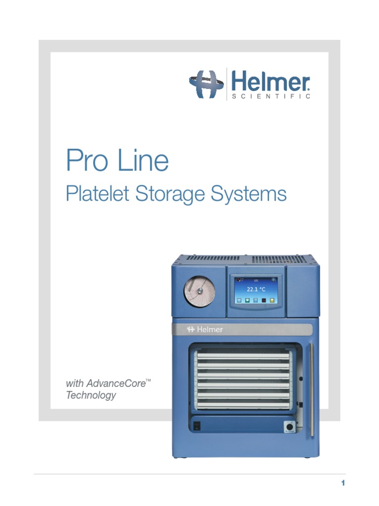 Pro Line Platelet Storage Systems 380450 1 | PDF
