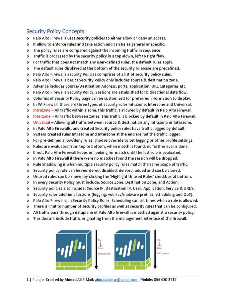 27-Security Policy Concepts | PDF | Port (Computer Networking ...