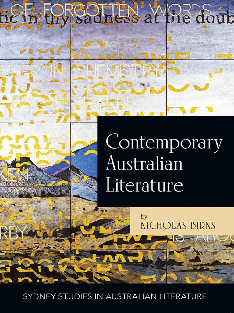 Contemporary Australian Literature by Nicholas Birns - 21st Century ...