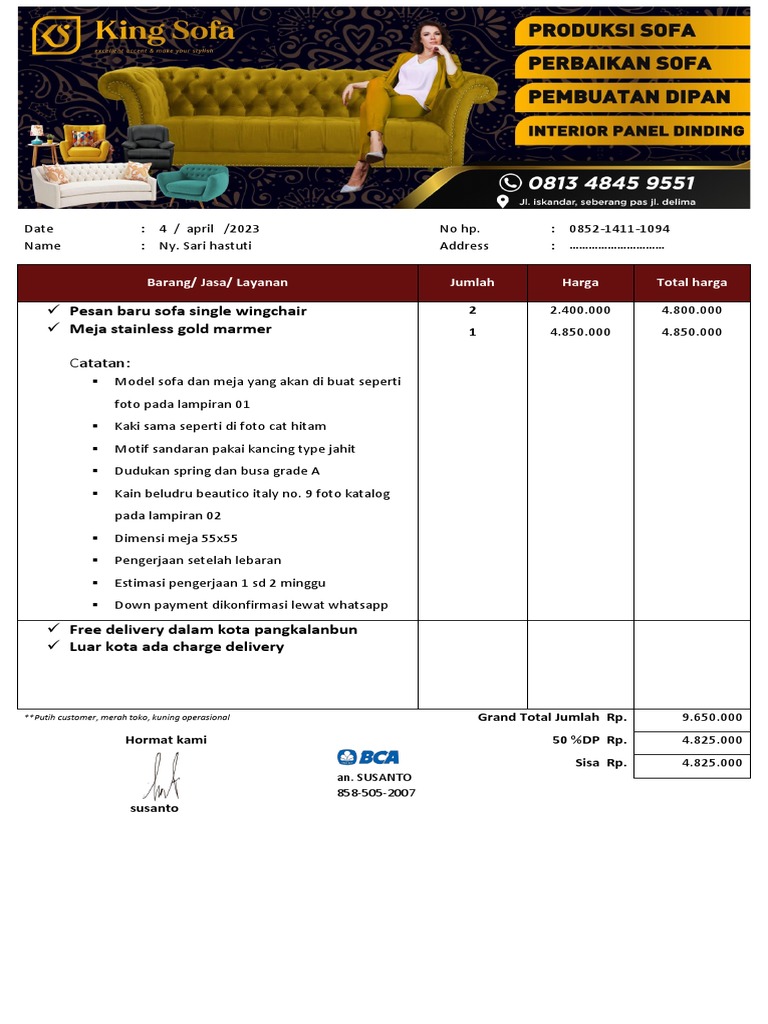 rab sofa wingchair | PDF
