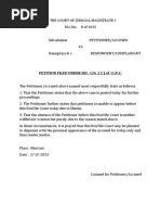 Apllication For Uncertified Copy From The Court | PDF