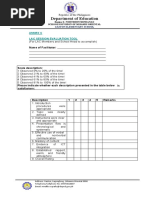 Individual Class Program SY 2024 2025 - Revised | PDF