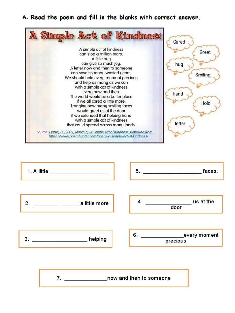 Fill in the Blanks and True/False Activities | PDF