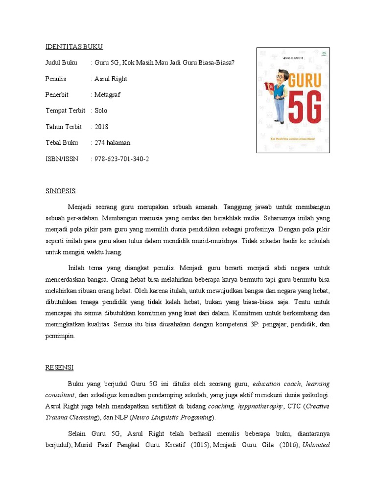 Resensi Buku 5G | PDF