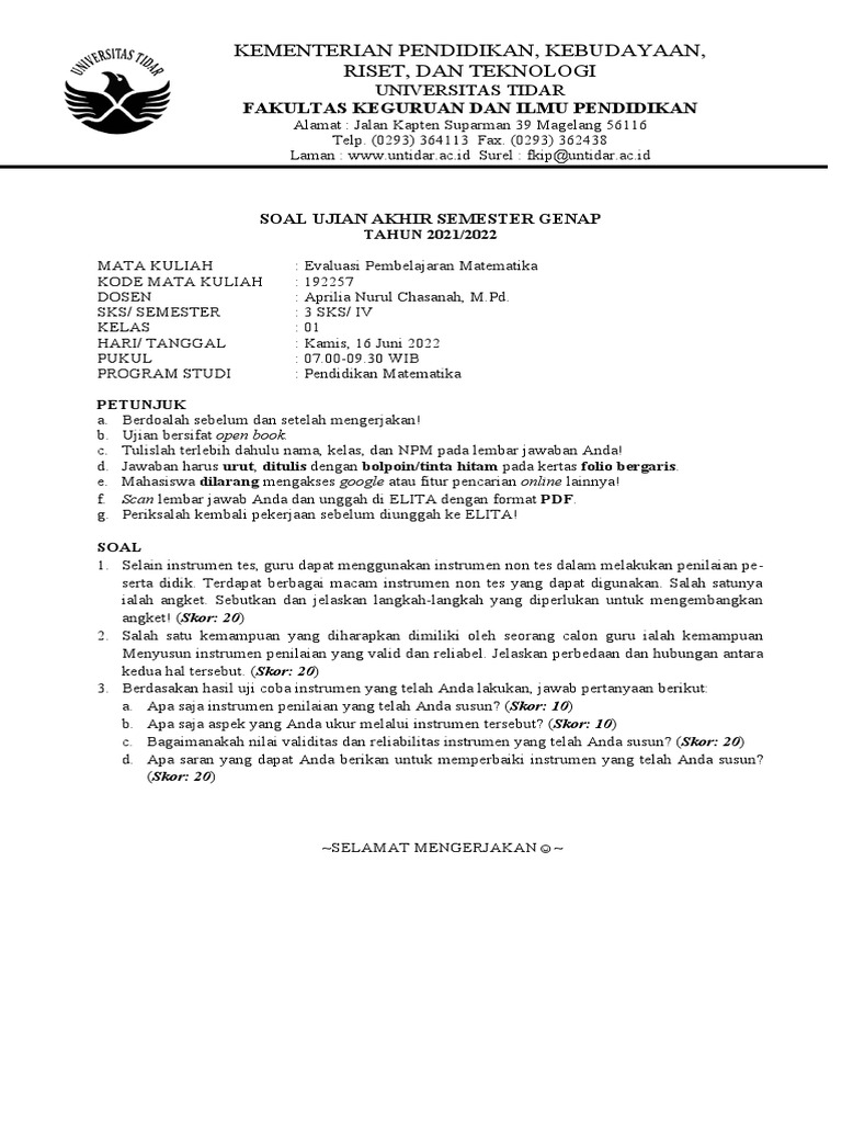 UAS EPM Review | PDF