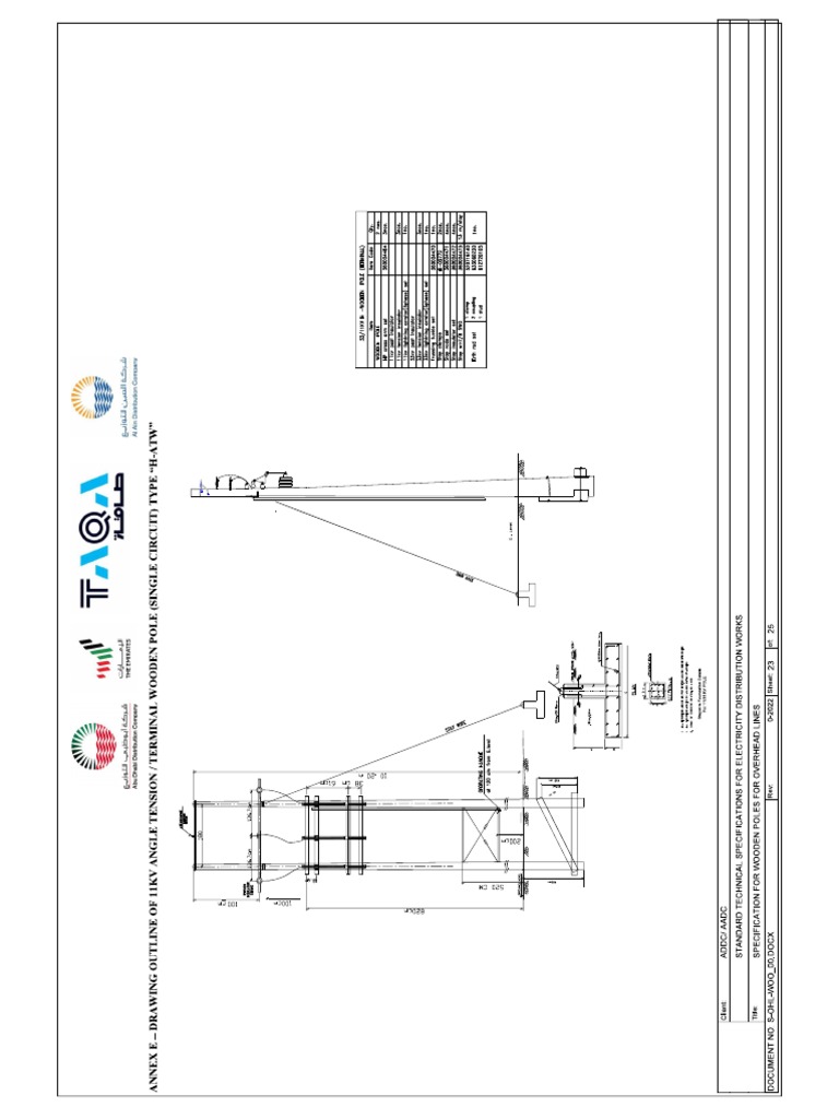 H Pole Structure | PDF