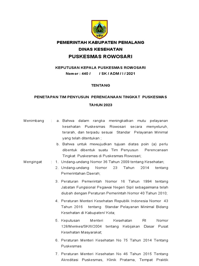 SK Tim PTP 2021 | PDF