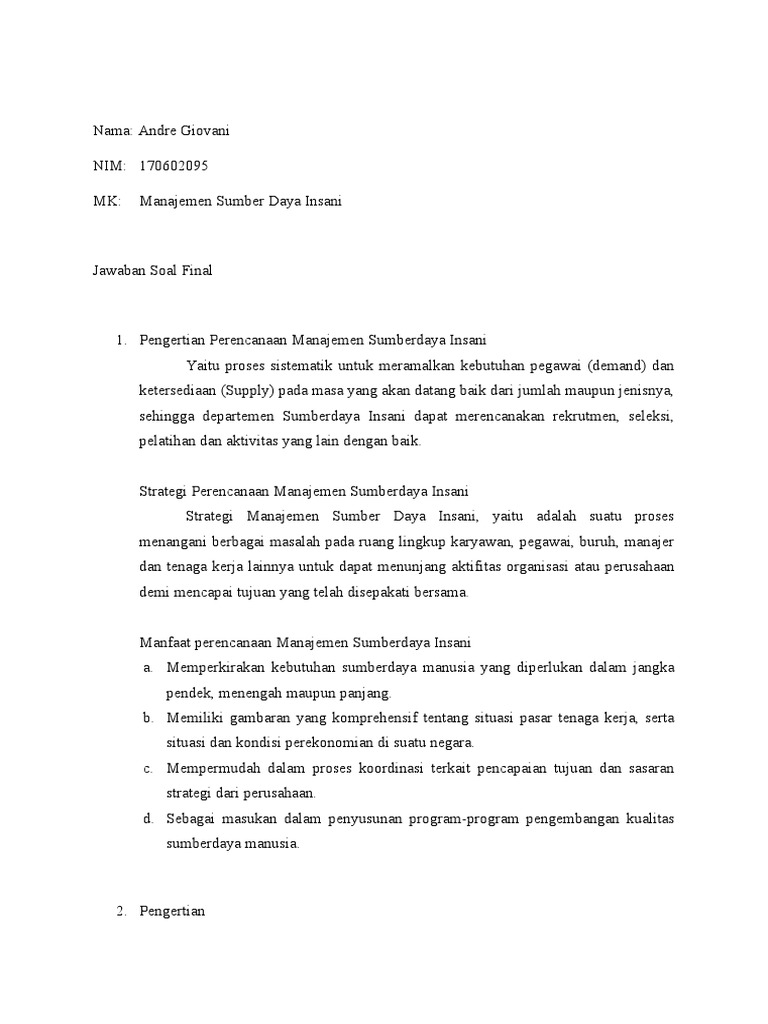 Andre Giovani Final MSDI | PDF