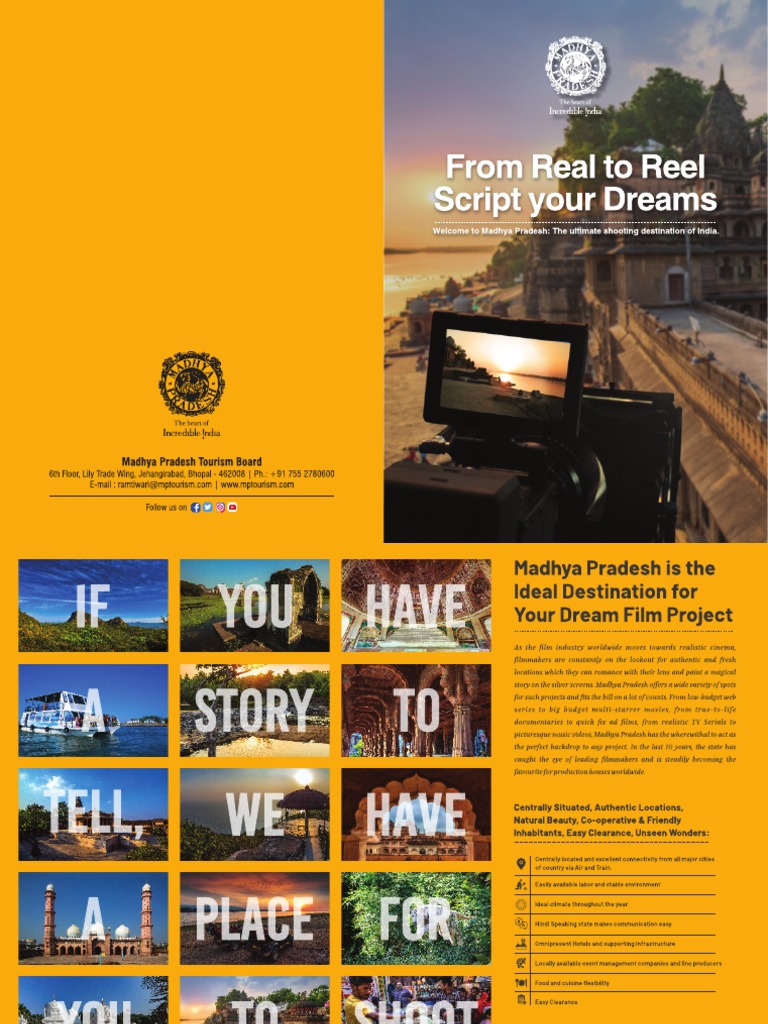 MP Film Tourism Location Brochure | PDF