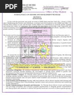 Gender Mainstreaming Evaluation Framework (GMEF) : Its Basic Features ...