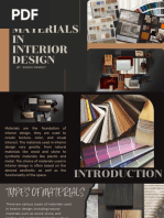 Interior Materials and Finishes Guide | PDF | Flooring | Wall