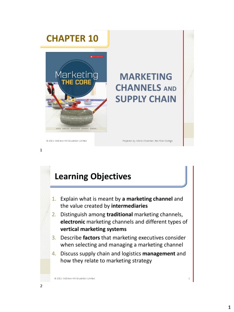 Chapter 10 Marketing Channels and Supply Chain | PDF