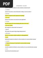 NACE Coating Inspector Level 1 Overview | PDF | Coating | Certification
