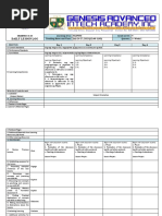 7e's Lesson Plan Template | PDF | Matter | Gases